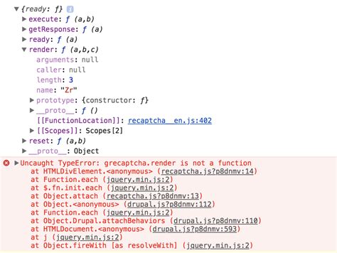 uncaught typeerror grecaptcha render is not a function