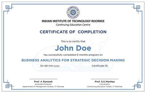 business analytics course