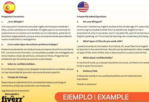 Deliver Superb English To Spanish Translation And Viceversa By