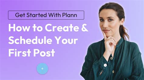 How To Create Schedule Your First Instagram Post With Plann Youtube