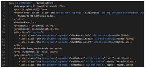 angularjs ui bootstrap how to setup angularjs ui bootstrap with model