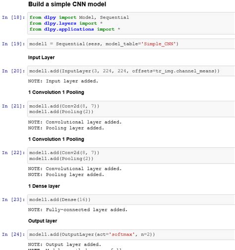 sas viya package for python api for deep learning and image processing