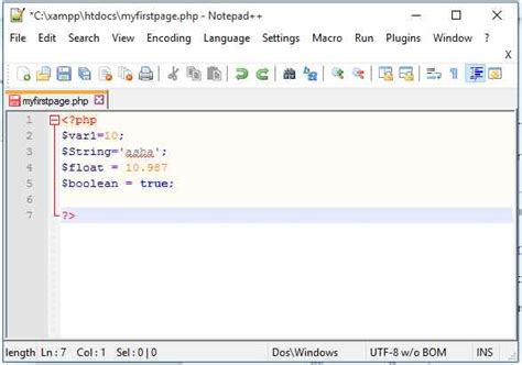 php tutorial part 1