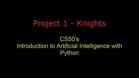 cs50 s introduction to artificial intelligence with python project 1