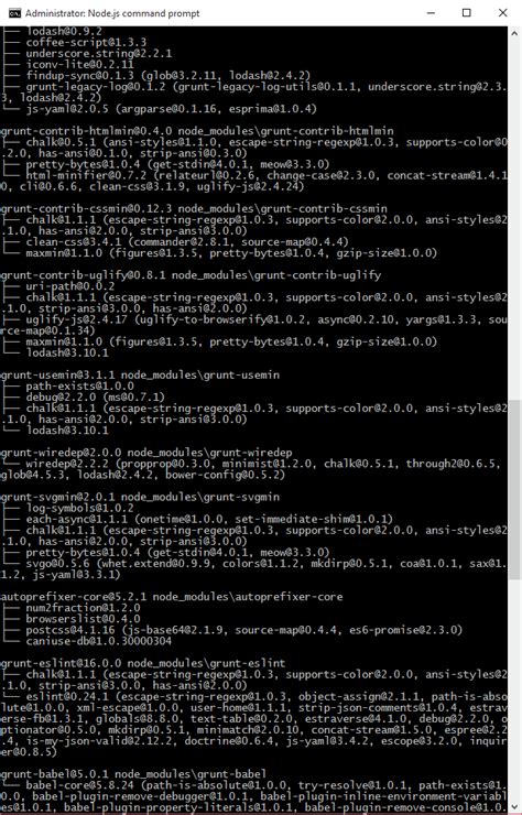 node js yeoman yo bower npm grunt and gulp oh my