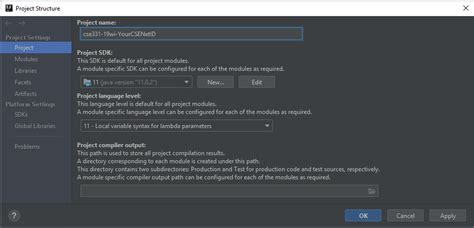 cse 331 handout using intellij