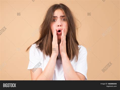 Shocked Face Surprised Image And Photo Free Trial Bigstock