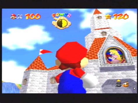 Screenshot Of Super Mario 64 Nintendo 64 1996 Mobygames