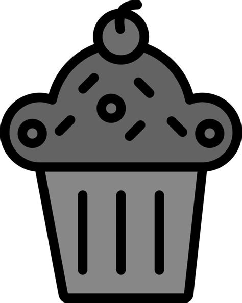 Cupcake Vector Icon 20013642 Vector Art At Vecteezy