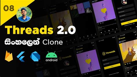 flutter and firebase threads 2 0 clone 8 register new user