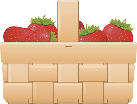 Basket Strawberries Illustrations Royalty Free Vector Graphics And Clip