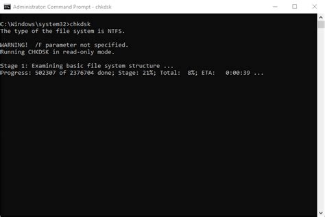 how to use chkdsk to fix hard drive problems on windows 10 or windows 11