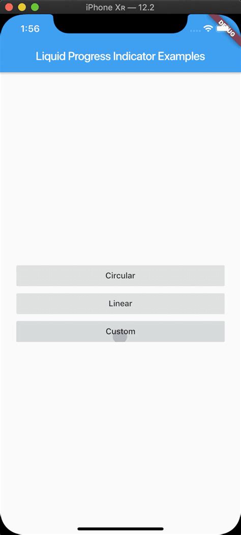 a liquid progress indicator for flutter