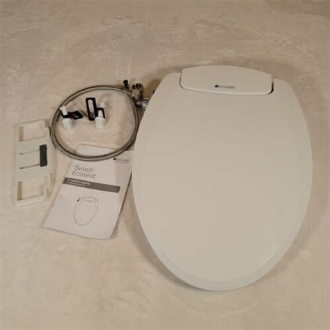 Brondell Swash S101 Ew Ecoseat Non Electric Bidet Toilet Seat Elongated