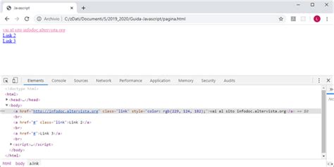 il metodo queryselector queryselectorall di document infodocscuola