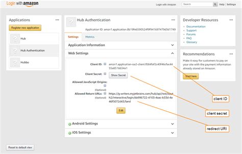 amazon auth module hub