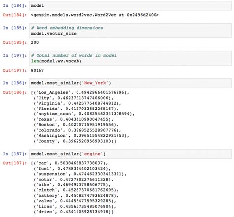 word embeddings in python with spacy and gensim r craft