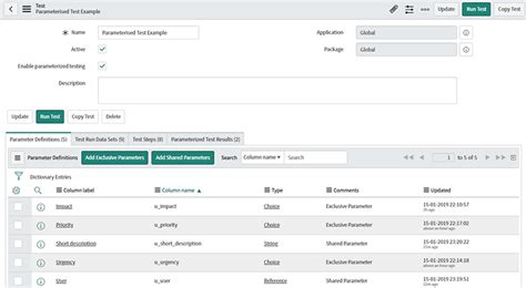 automated testing framework now platform servicenow