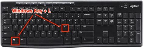 2 ways to lock a windows computer from your keyboard