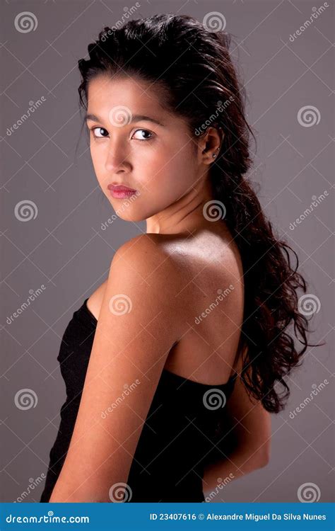 Bella Donna Latina Fotografia Stock Immagine Di Signora 23407616