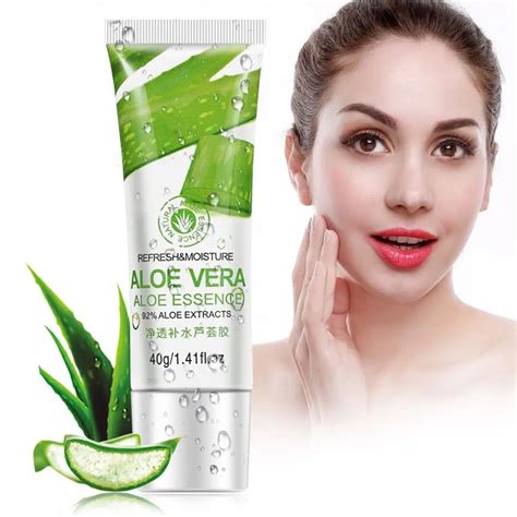 1 Bottle Aloe Vera Gel Face Healthy Care Anti Acne Moisturizing Nourish