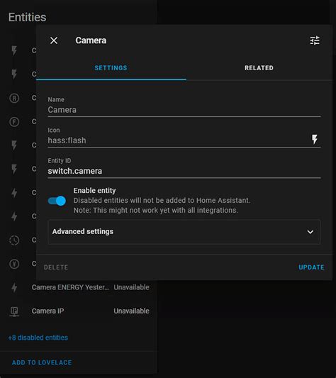 tasmota switch unavailable after migration to native tasmota
