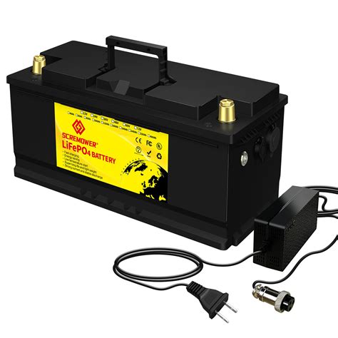 Buy Lifepo4 Battery Deep Cycle 12v 120ah Lithium Iron Phosphate