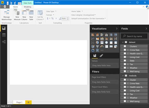 using r machine learning script as a power bi desktop data