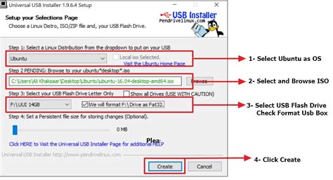 how to create ubuntu bootable usb flash drive