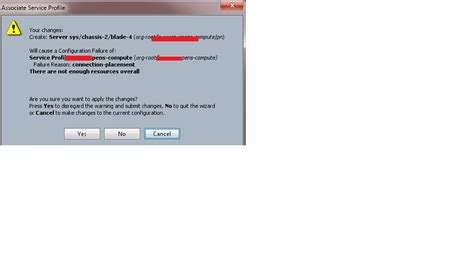solved ucsm serive profille error [not enough vnic connection