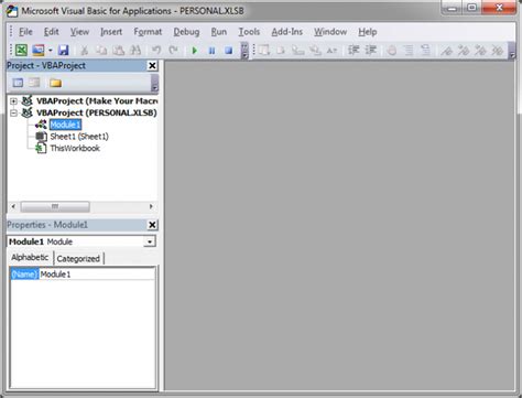 make your macros available in all workbooks in excel