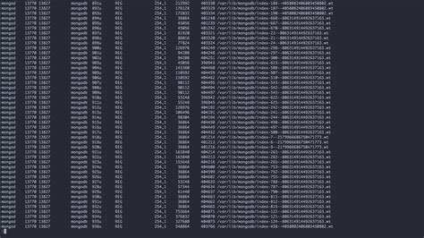 mongodb 频繁异常退出 errno 24 too many open files 求助 v2ex