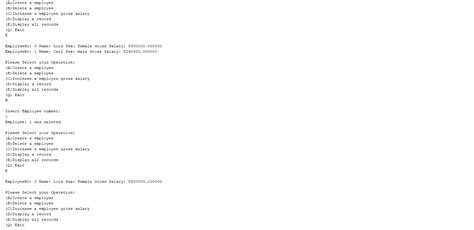 [solved] in a small firm employee numbers are given in serial numerical