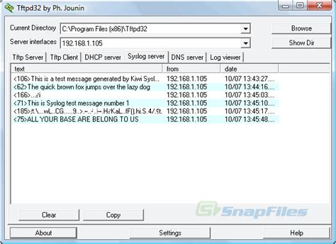 tftpd32 syslog howto howto techno
