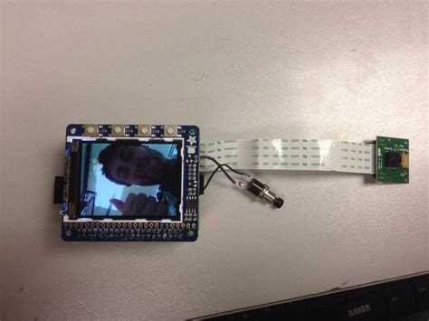 a compact camera using raspberry pi a and adafruit tft display