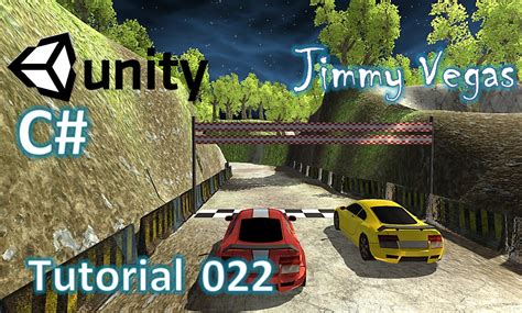 how to make a driving and racing game unity tutorials part 022 jimmy