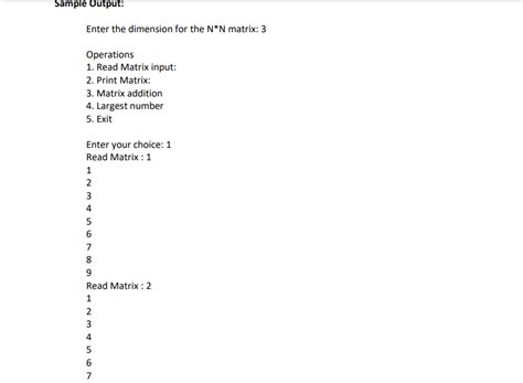 answered problem 1 file name matrix java class… bartleby