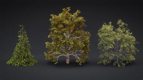blender 2 8 creation d arbre avec l addon modular tree youtube