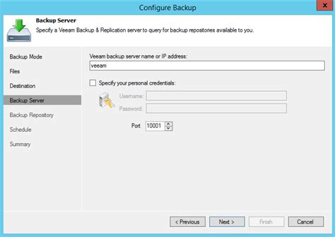 veeam endpoint backup with veeam repository