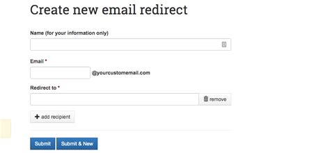create a custom email domain when github pages is your web