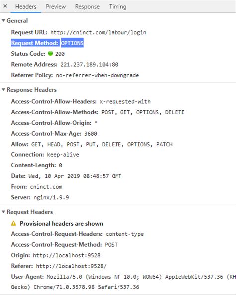 vue axios跨域 request method options问题 查问我看 查问网