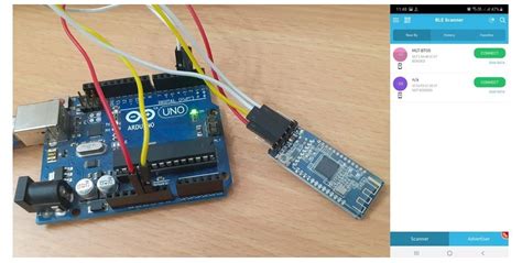 hm 10 ble 4 0 arduino board led blink hm 10 is a readily