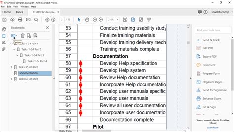 add bookmarks to a pdf in acrobat instructions and video