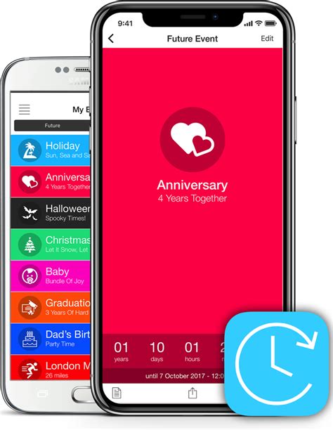 event countdown is a free beautifully simple countdown timer and