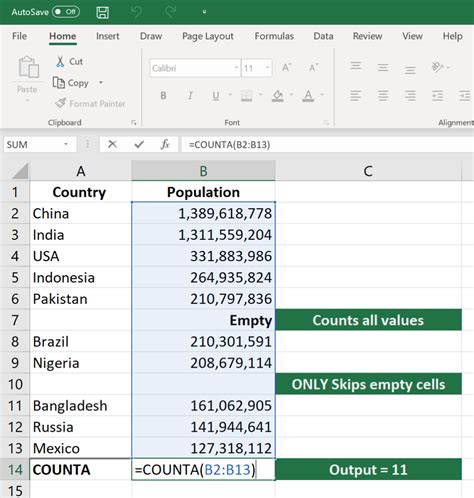 basic excel formulas list of important formulas for