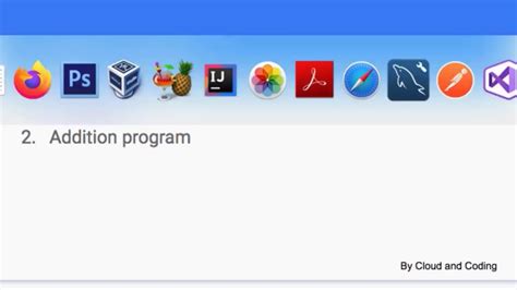 4 simple addition program in c language variables comments youtube