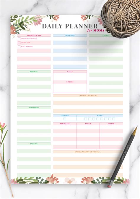 Calendars And Planners Paper And Party Supplies Paper Mom Planner Organizer