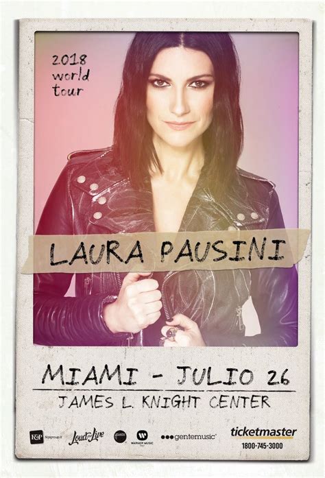 Laura Pausini Llega A Usa Con Su Gira Hazte Sentir World Tour Wow