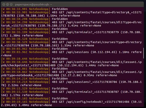 403 forbidden error can t connect to kernel part 2 2017 deep