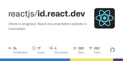 github reactjs id react dev work in progress react documentation